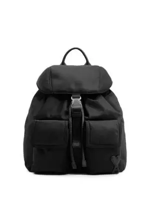 AMI Paris Marcel Small Nylon Backpack - Multicolor