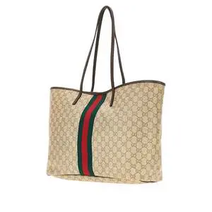 Gucci Tribeca Gg Monogram Shopping Bag