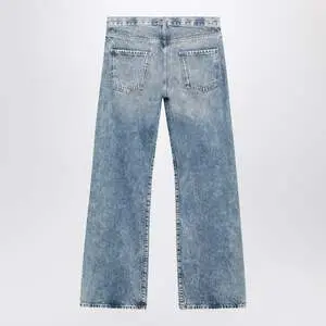 MAISON MARGIELA Light Washed Denim Jeans With Contrast Pocket Inserts
