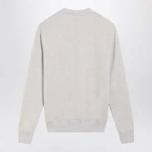 AMI Paris Grey De Cå“ur Crewneck Sweatshirt - Gray
