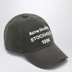 Acne Studios 1996 Logo Baseball Cap Faded - Black