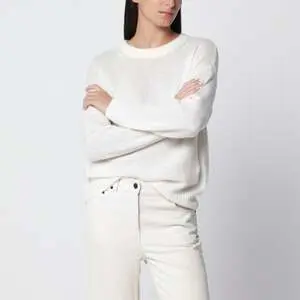 LISA YANG LISA YANG Cashmere And Silk Blend Sweater White