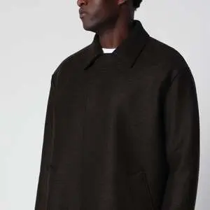 Harris Wharf London Dark Wool Coat