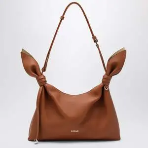 Loewe Medium Scarf Bag In Light Leather - Brown