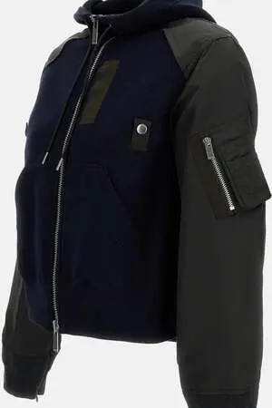 Sacai Zip-up Hoodie