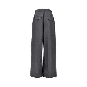 JIL SANDER Pinstriped Wool Pants