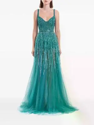 SAIID KOBEISY Embellished Maxi Dress