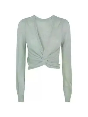 TWINSET Twist-detail Sweater - Green