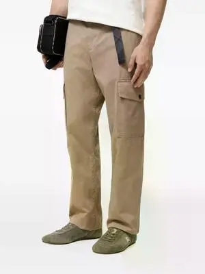 Burberry Cotton Twill Cargo Trousers