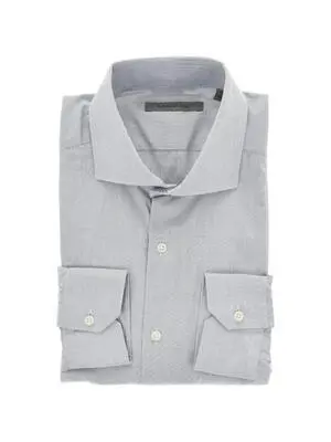 Corneliani Mini-check Cotton Shirt