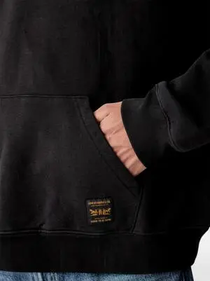 LEVI'S Workwear Logo-patch Drawstring Hoodie