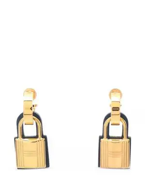 Hermès 2019 O'kelly Padlock Earrings - Gold