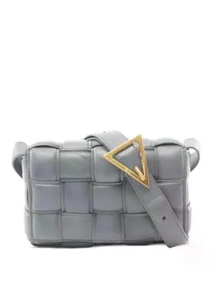 Bottega Veneta Bottega Veneta Padded Cassette Shoulder Bag Grey