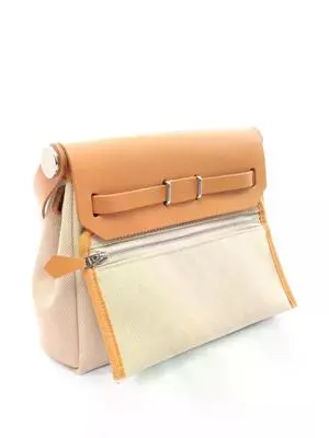 Hermès 2025 Mini Herbag Zip Shoulder Bag - Neutrals