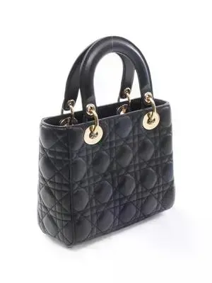 Dior Lady Tote Bag - Black