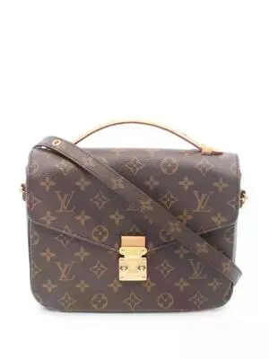 LOUIS VUITTON 2018 Mm Metis Monogram Tote Bag - Brown