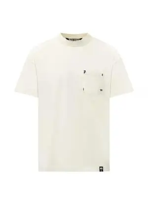 Palm Angels Palm Rib Regular T-shirt - Neutrals