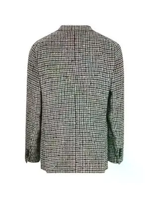 Tagliatore Houndstooth-pattern Single-breasted Blazer