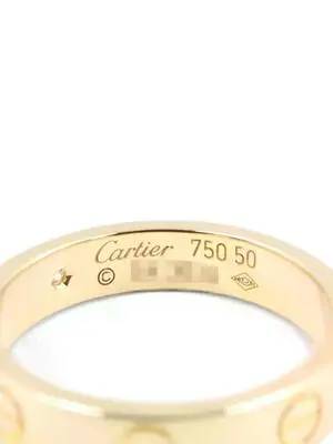 Cartier 2010s Mini Love Diamond Ring