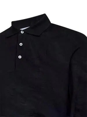 D4.0 Long-sleeve Knitted Polo Shirt