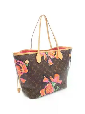 LOUIS VUITTON X Stephen Sprouse Mm Neverfull Tote Bag