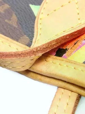 LOUIS VUITTON X Stephen Sprouse Mm Neverfull Tote Bag - Brown