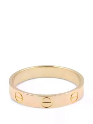 Cartier 18k Yellow Mini Love Ring - Gold