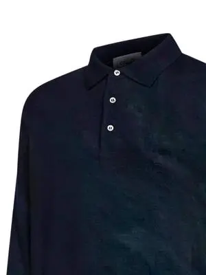 D4.0 Long-sleeve Knitted Polo Shirt