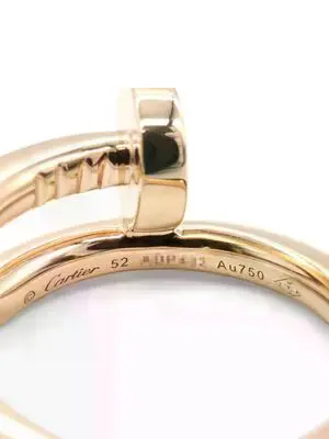 Cartier 18k Rose Gold Juste Un Clou Ring - Pink