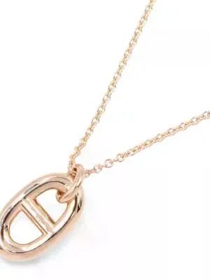 Hermès 18k Rose Gold Farandole Necklace - Pink