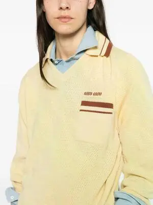 Miu Miu Polo-collar Sweater