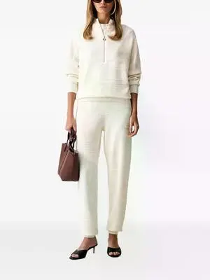 Joseph Ribkoff Textured Tapered Trousers