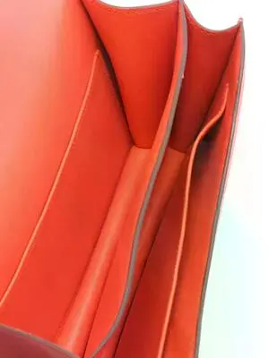 Hermès Mini Constance Shoulder Bag - Orange