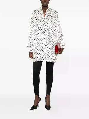 Stella McCartney Polka-dot Long-sleeve Shirt - White