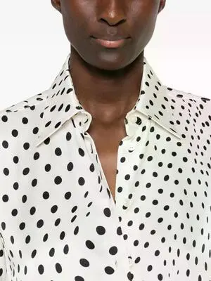Stella McCartney Polka-dot Long-sleeve Shirt