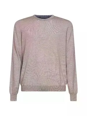 D4.0 Crew-neck Virgin-wool Sweater - Neutrals
