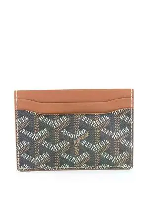 Goyard 2010s Saint Sulpice Cardcase - Brown