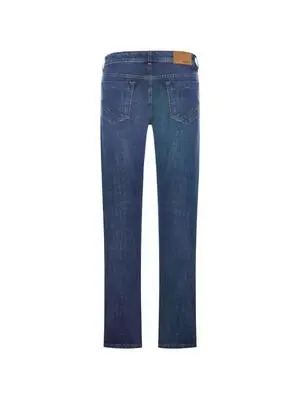 Incotex Five-pocket Straight-leg Jeans