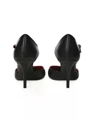 Valentino Garavani Leather Buckle-fastening Pumps