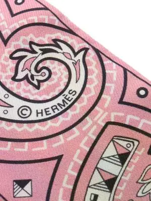 Hermès 2010s Cheval De Coeur Scarf