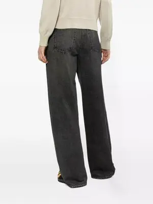 Rag & Bone Faded Wide-leg Trousers