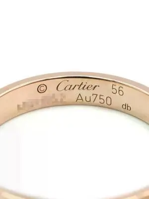 Cartier 18kt Rose Gold Love Ring