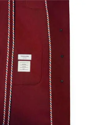 Thom Browne Bell-sleeve Cashmere Coat