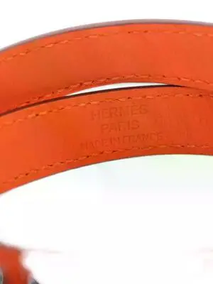 Hermès 2023 Kelly Double-tour Leather Bracelet