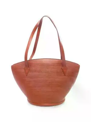 LOUIS VUITTON 1995 Saint-jacques Leather Shoulder Bag - Brown