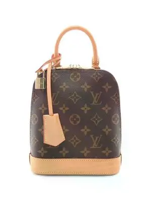 LOUIS VUITTON Monogram Alma Backpack - Brown