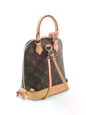 LOUIS VUITTON Monogram Alma Backpack - Brown