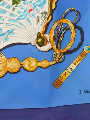 Hermès 2010s Brise De Charme Silk Scarf