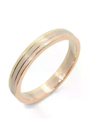 Cartier Vendome Ring In 18k Tricolor - Gold