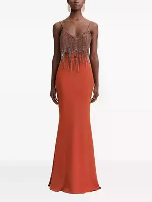 GEMY MAALOUF High-waisted Floor-length Mermaid Skirt
